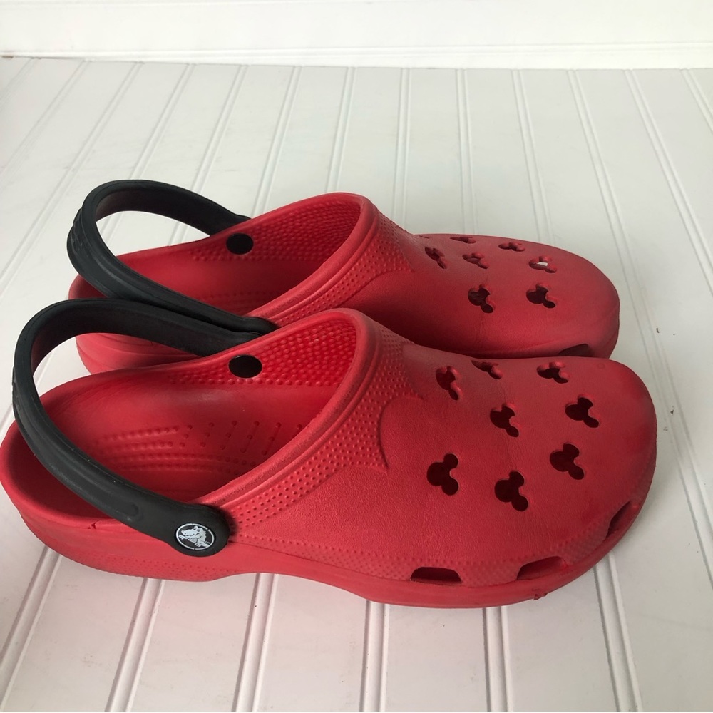 Crocs X Disney Mickey Mouse Red Shoes Adult - Gem